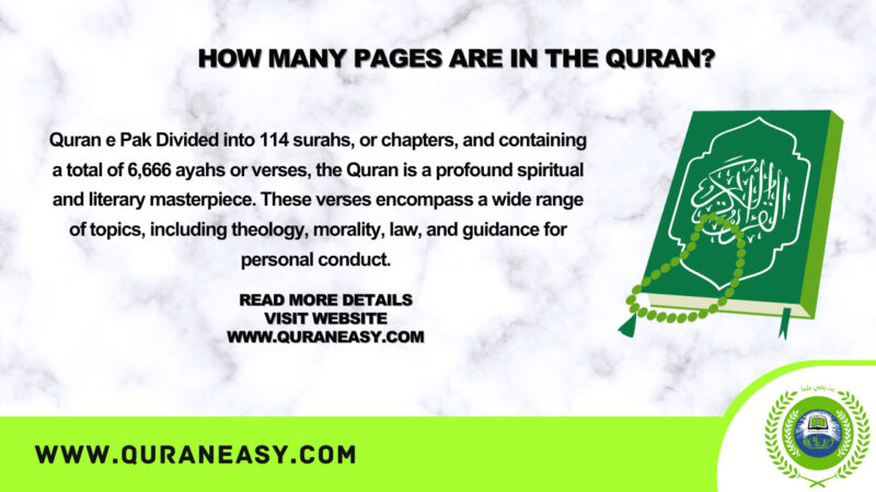 How Many Pages Are In The Quran? - Quran Easy academy